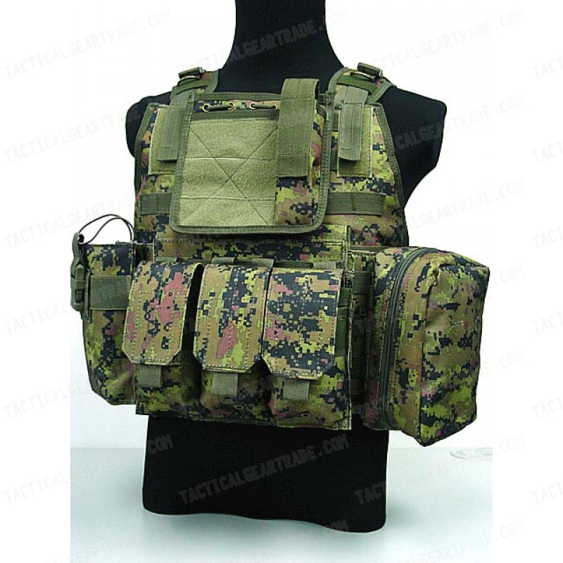 USMC MOD Molle Assault Plate Carrier Vest CADPAT Digital Camo for $39.99