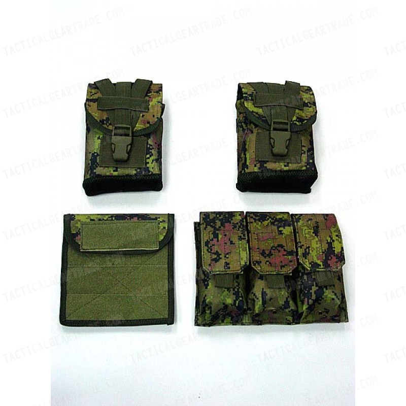 Airsoft Molle Canteen Hydration Combat RRV Vest CADPAT Camo for $36.99