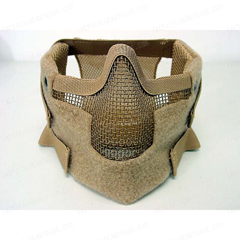 Black Bear Airsoft New Stalker Style Splinter Mask Tan for $23.09