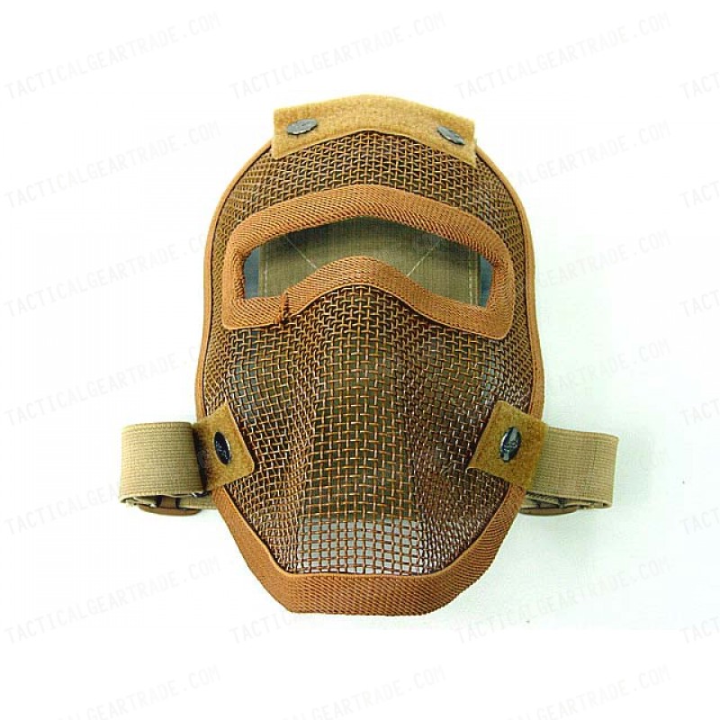 Black Bear Airsoft Assassin style Reaper Mask Brown for $27.29