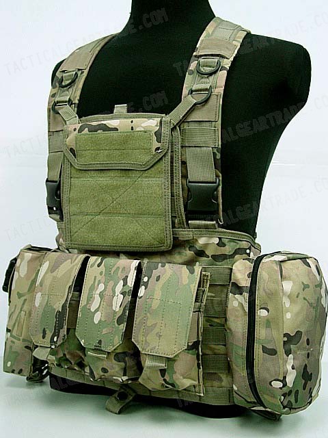 FSBE LBV Load Bearing Molle Assault Vest Multi Camo for $26.24