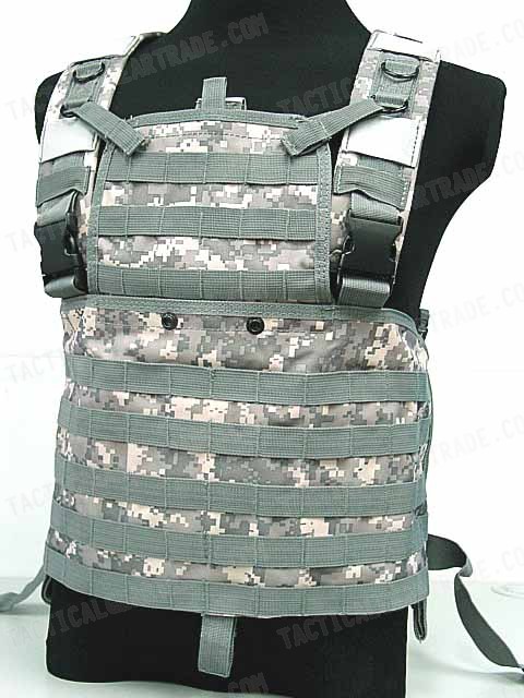 Molle Chest Rig Platform Carrier Vest Digital ACU Camo for $15.74