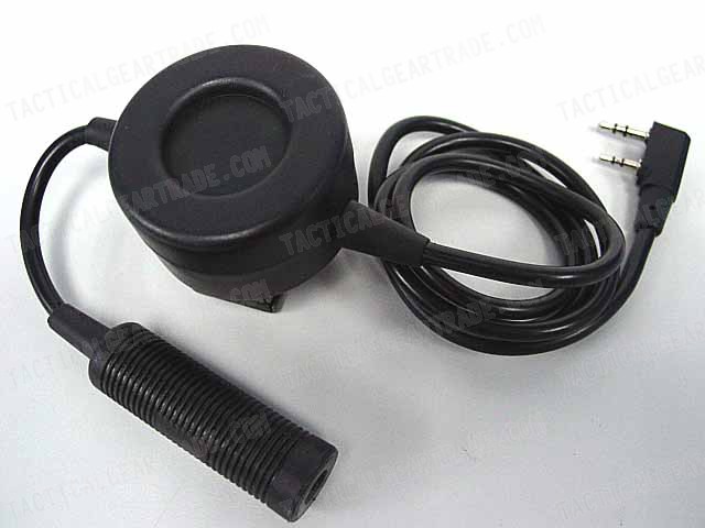 Element TCI Headset PTT for Kenwood 2 Pin Radio - Z114 for $17.99