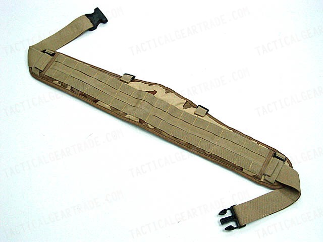 USMC Molle II Molded Platform Waist Belt Desert Camo for $18.00