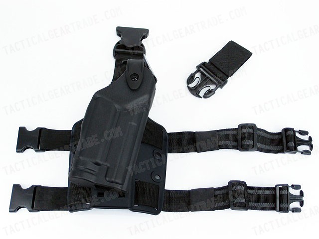 SFL 6305 Deluxe Drop Leg SIG P226 w/Flashlight RH Holster BK for $47.24