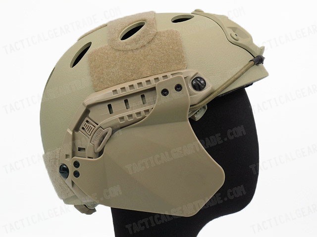 Up-Armor Side Cover for Fast Helmet Rail Tan for $12.59