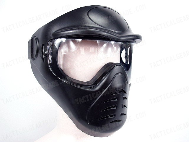 APS Heavy Duty Face Mask with Anti-Fog Lens Black for $28.34