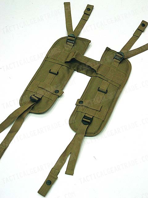 USMC USGI Load Bearing H Harness Suspender Coyote Brown for $8.39